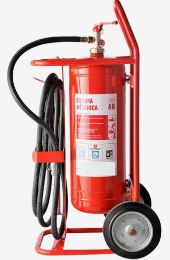 EXTINTOR RODANTE ESPUMA AFFF/AR 3% 25 LTS - APAVLAZZA